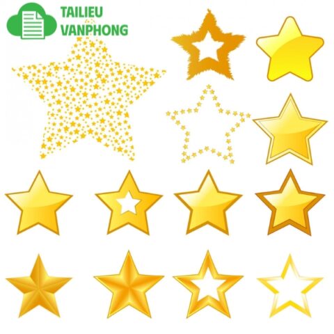Tải Miễn Phí 999+ Ngôi Sao Vector File PNG, PDF, AI, Corel